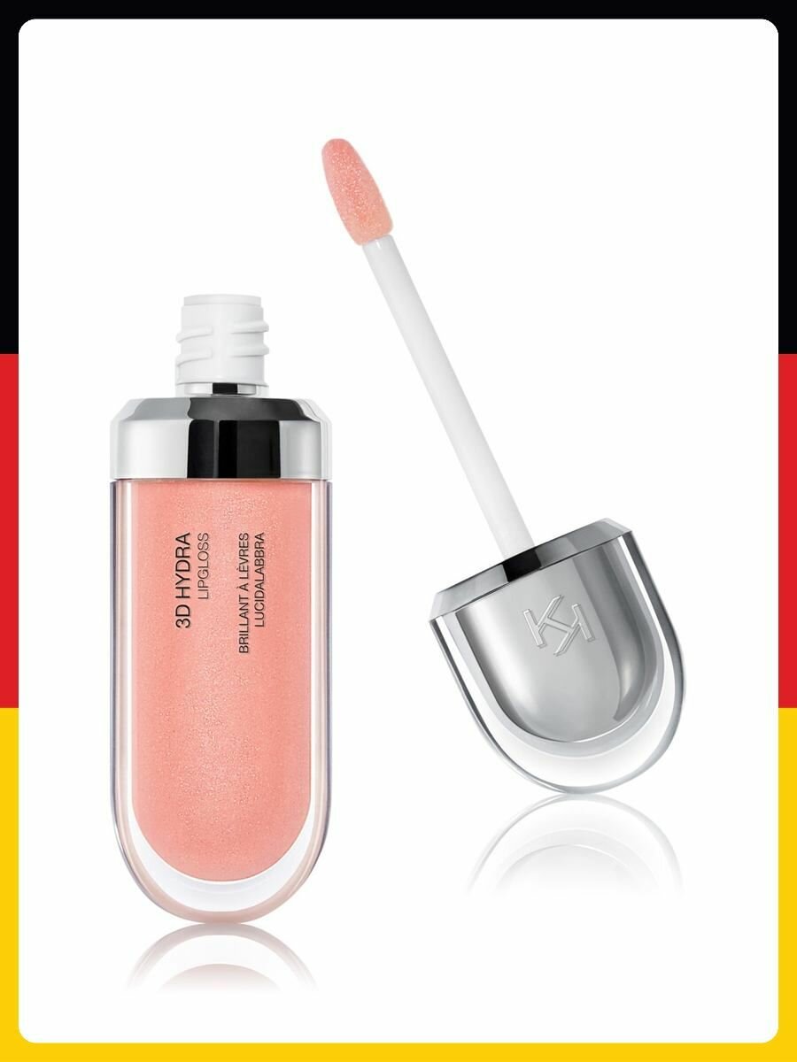 Блеск для губ KIKO MILANO 3D Hydra Lipgloss 03 Pearly Apricot, 6.5 мл