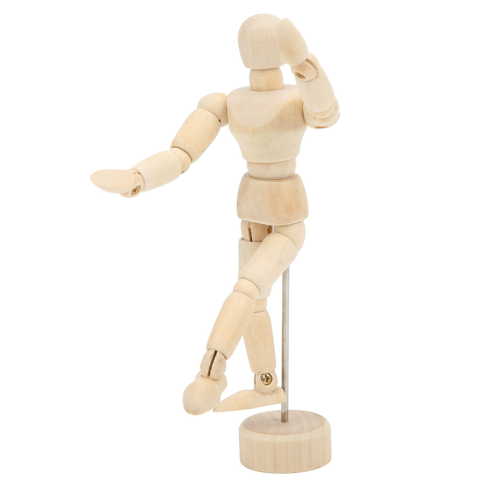 Деревянный манекен 14 вращающихся суставов манекен для рисования пропорции человеческого тела портативный художественный манекен для художника для рисования 4,5 дюйма (11,4 см)