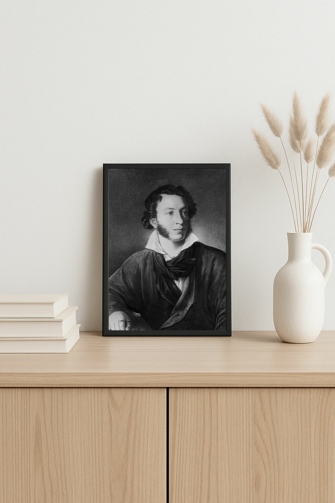 Постер Пушкин в Стеклянной Рамке