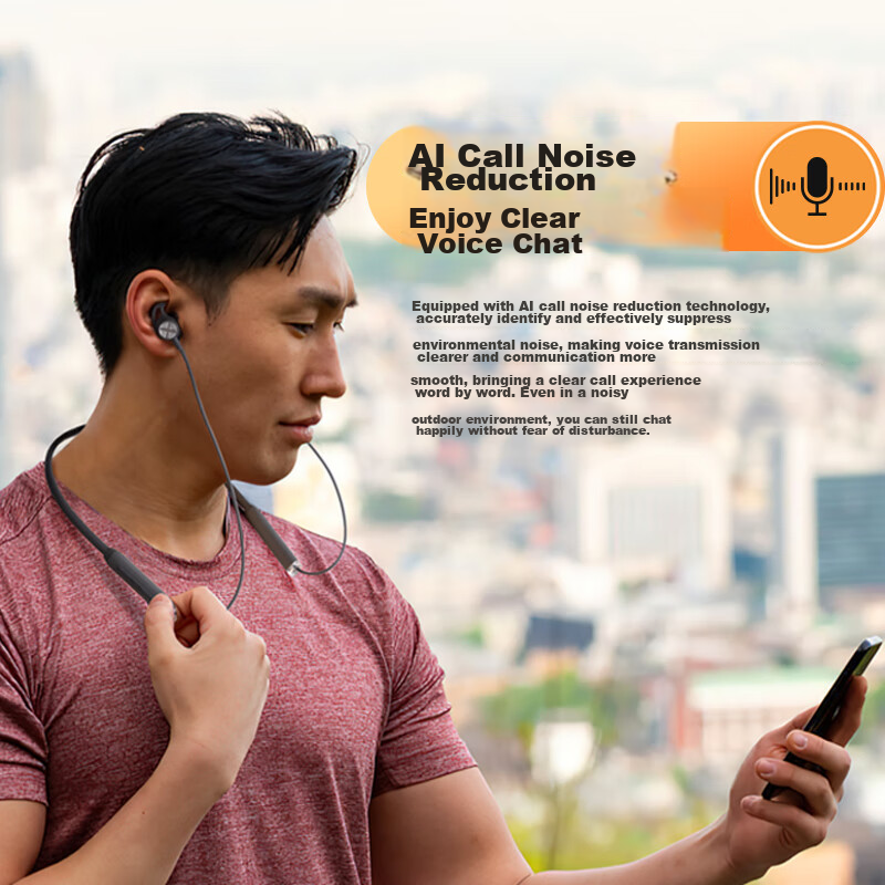 Беспроводные наушники Edifier X200BT Neckband Wireless Sports Bluetooth Earphones, цвет Space gray