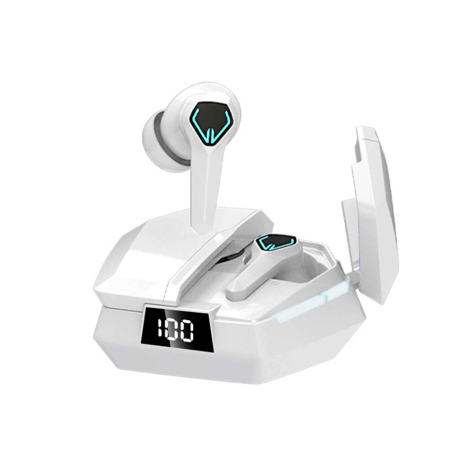 Игровая Bluetooth-гарнитура для мобильных телефонов, без задержки звука, универсальная модель с длительным временем рабо
