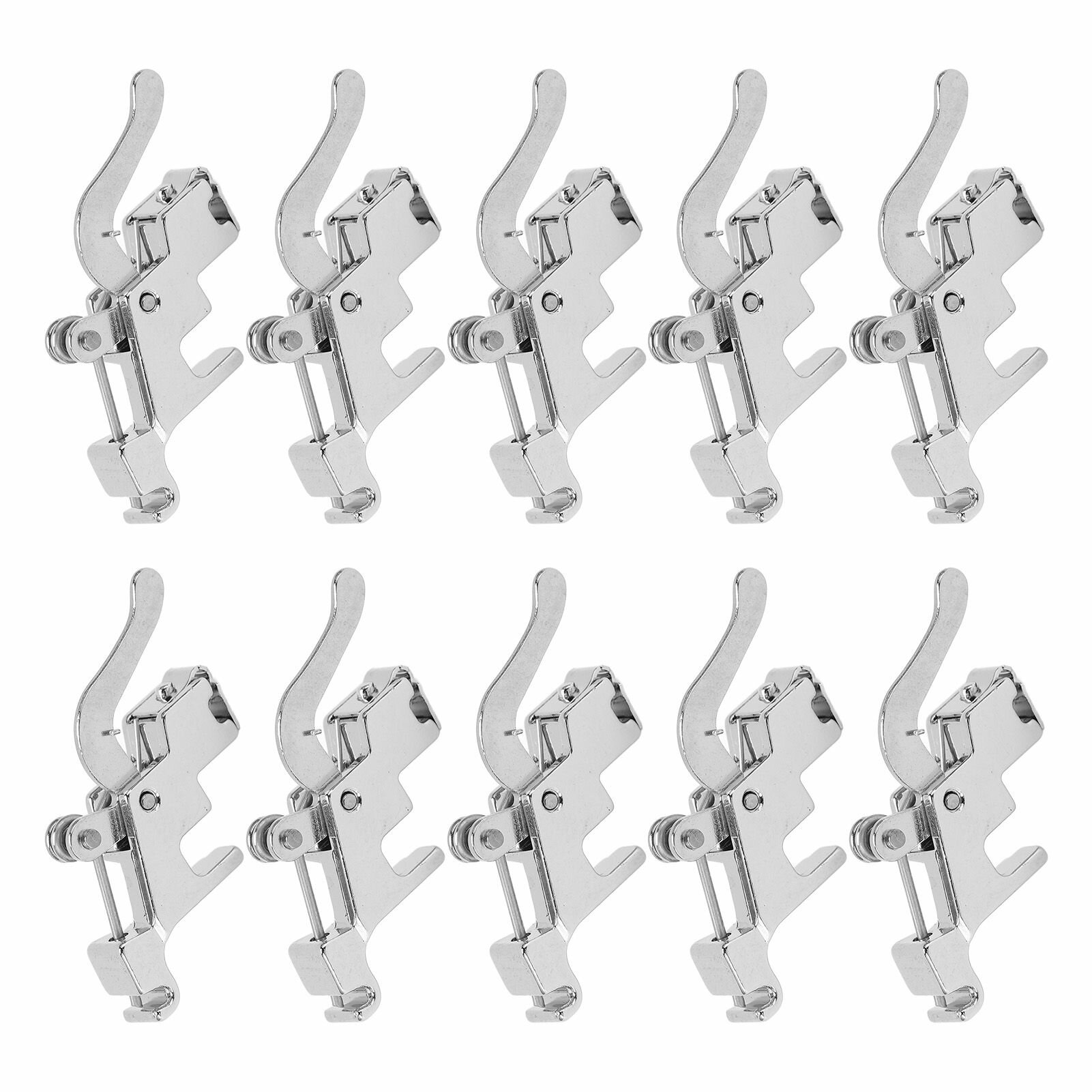 10 шт. держатели прижимных лапок из нержавеющей стали многофункциональные аксессуары для бытовых швейных машин