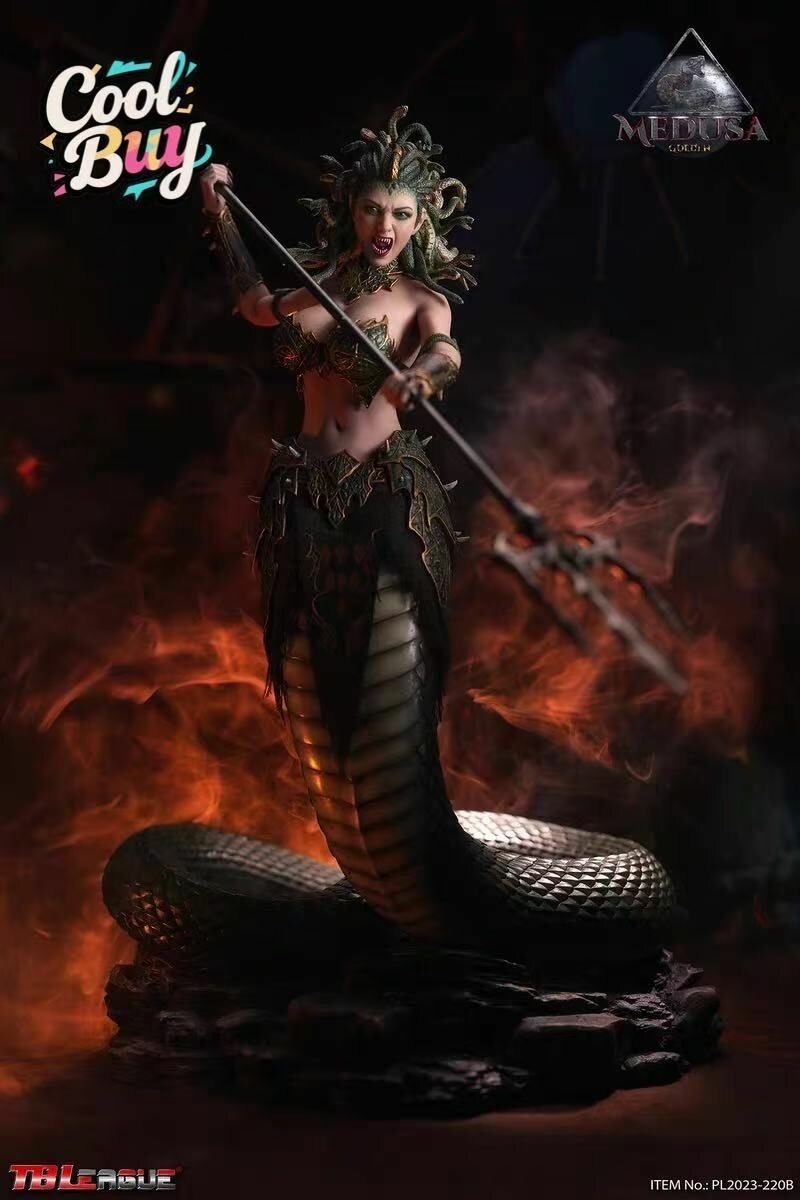 TBLeague PL2023-220B 1/6 Солдат-Медуза Коллекционная модель (неподвижный змеиный хвост)