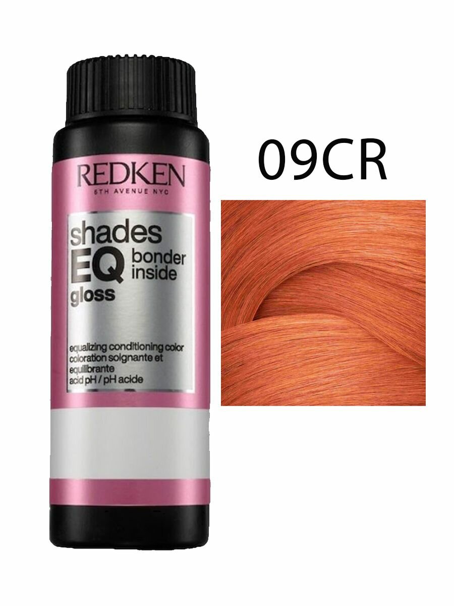Краска блеск Shades Eq Gloss Bonder Inside 09CR для волос 60 мл