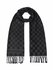 Шарф Karl Lagerfeld для мужчин,200х40 см, черный