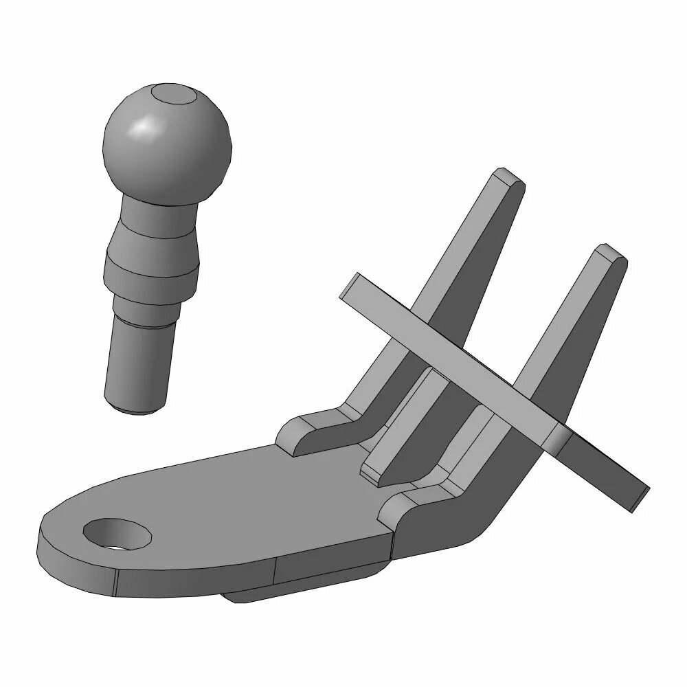 Фаркоп Трейлер для Land Rover Discovery III, IV 2004-2017, Land Rover Range Rover Sport 2005-2013 тип шара H 4010