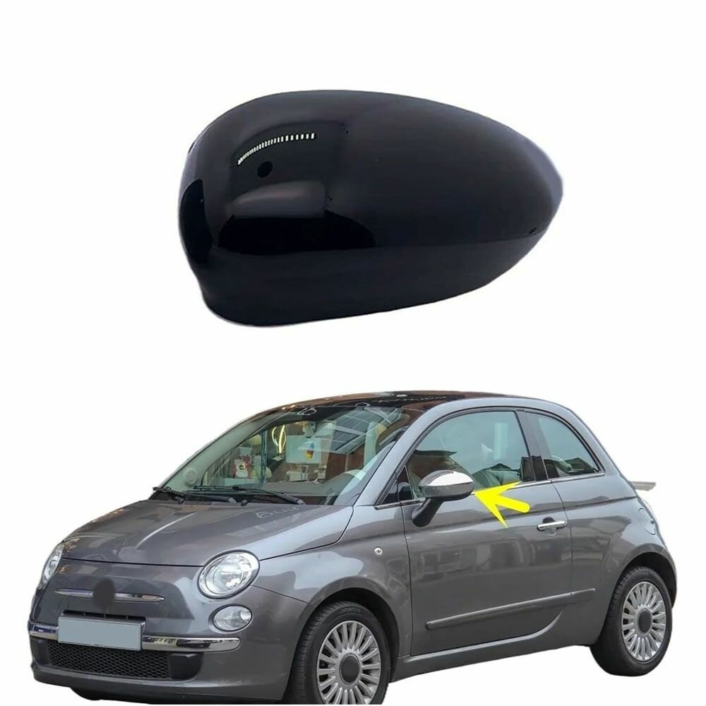 Корпус зеркала заднего вида - Fiat 500
