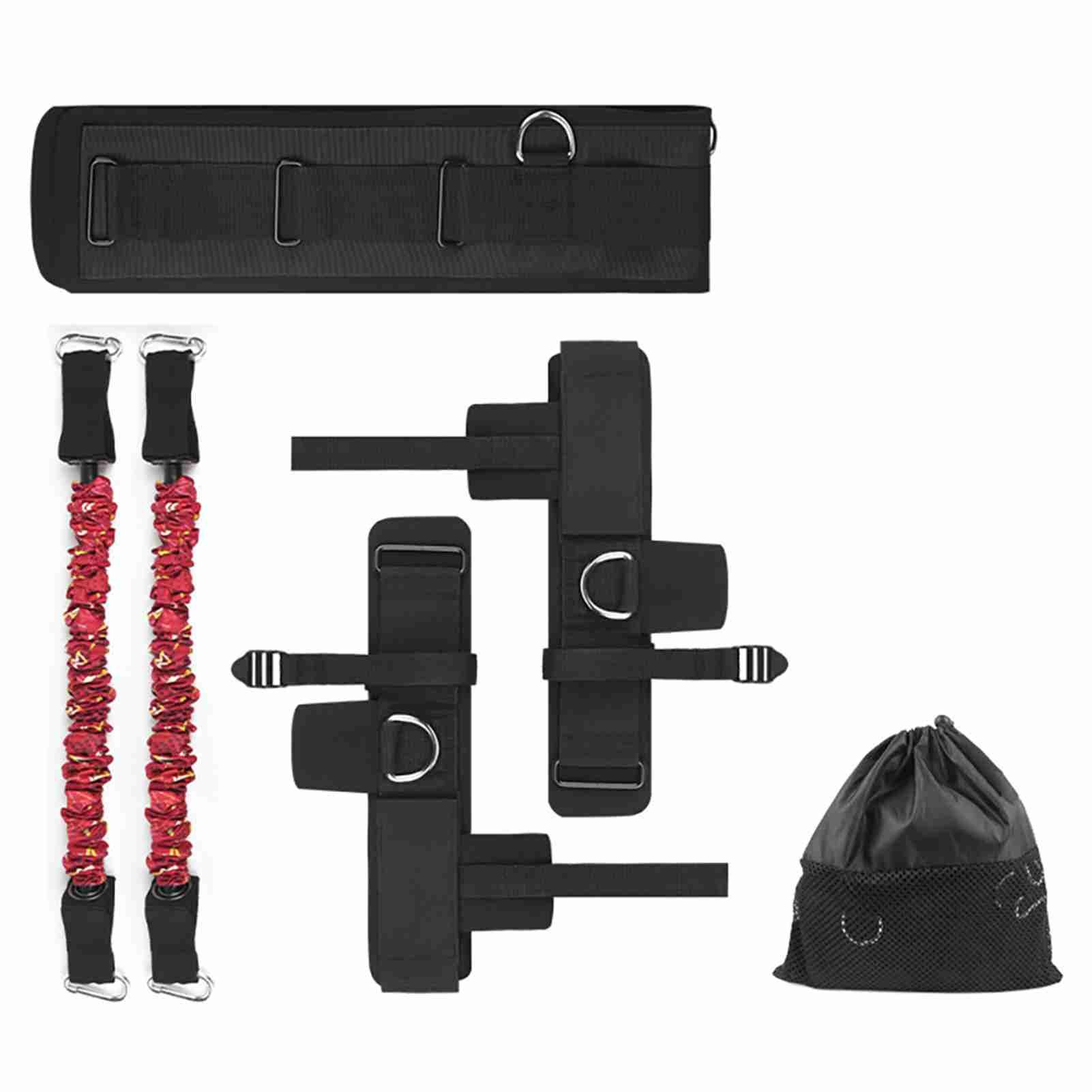 Тренажер для вертикальных прыжков, набор эспандеров для силовых тренировок по баскетболу и футболу