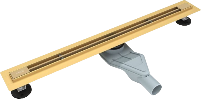 Душевой лоток Esbano Slim Line 80 cм, матовое золото