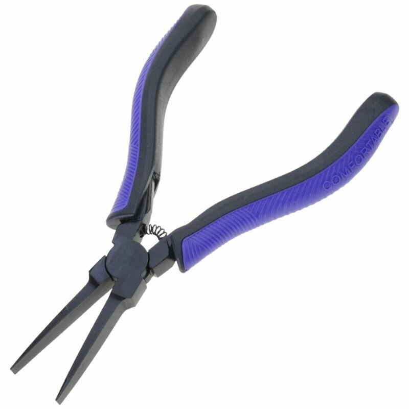 Мини-беззубые плоскогубцы с плоским носом