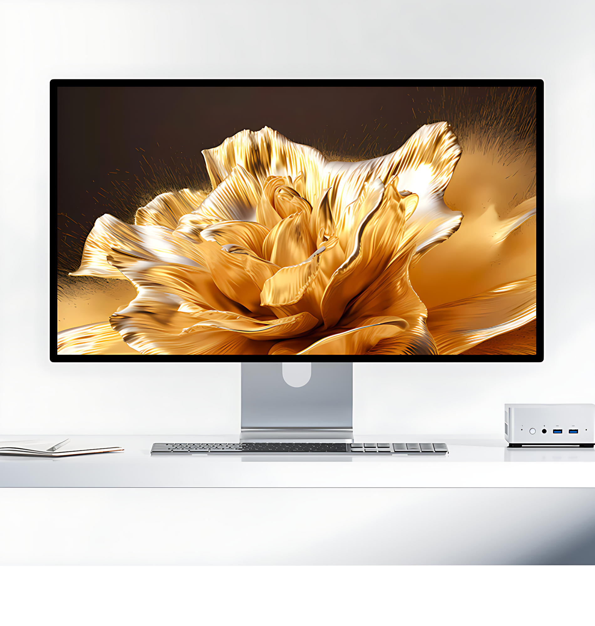 Монитор профессиональный Kuycon G27-X SE 5K / 60 Гц / 27 дюймов / 5120×2880 / без перфорации, подставка по высоте, темно-серый