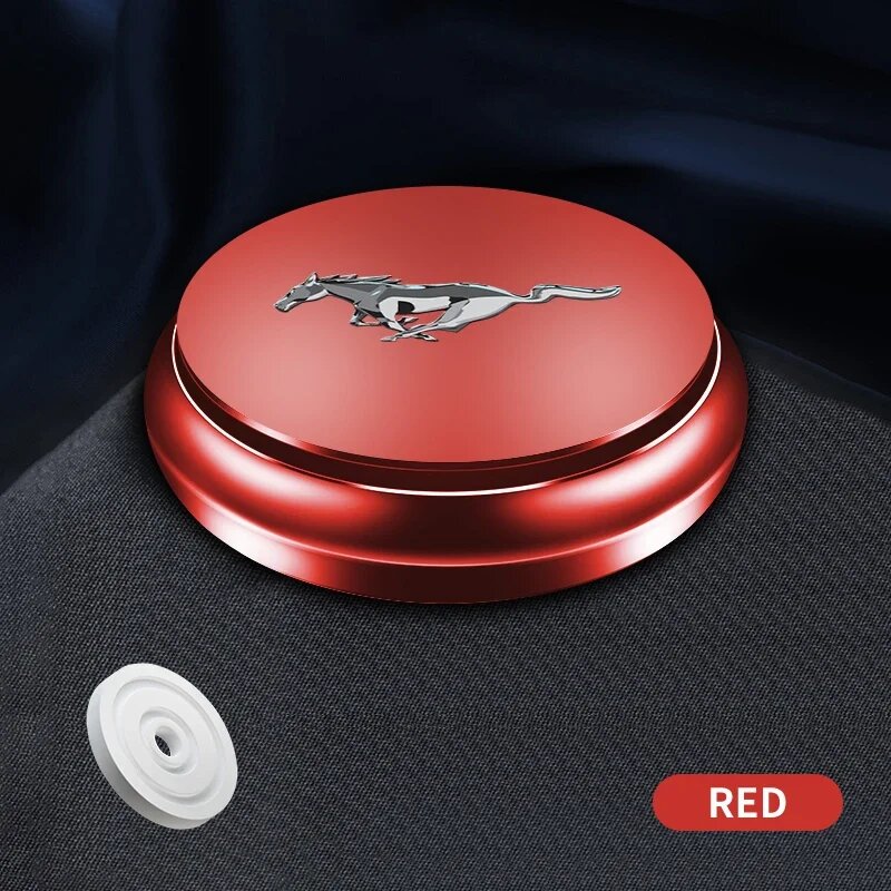 Автомобильный логотип, освежитель воздуха, сиденье, ароматерапия, аромат, декор для Ford Mustang GT500 GT350 Cobra Shelby Focus mk2 mk3 Fiesta