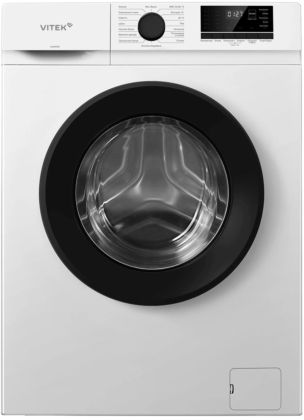 Стиральная машина Vitek VT-WME7208 класс: A+++ загр. фронтальная макс:7кг белый инвертор