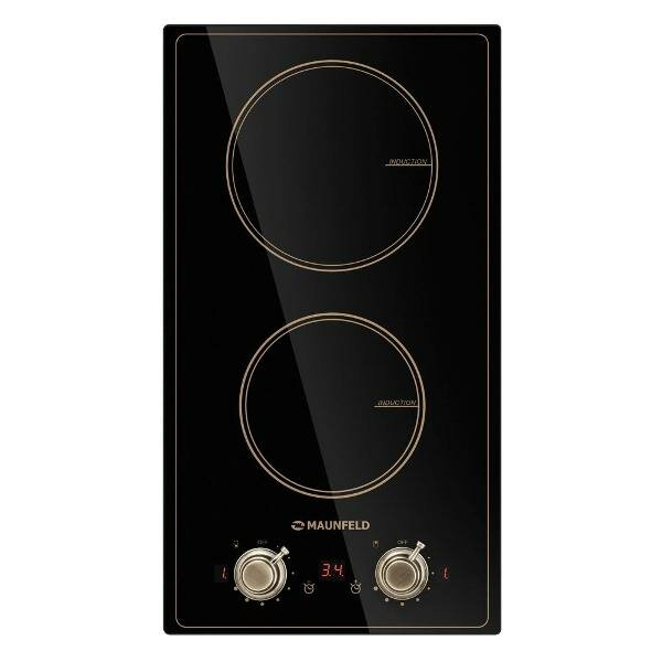 Встраиваемая индукционная панель независимая Maunfeld CVI292MBKBR