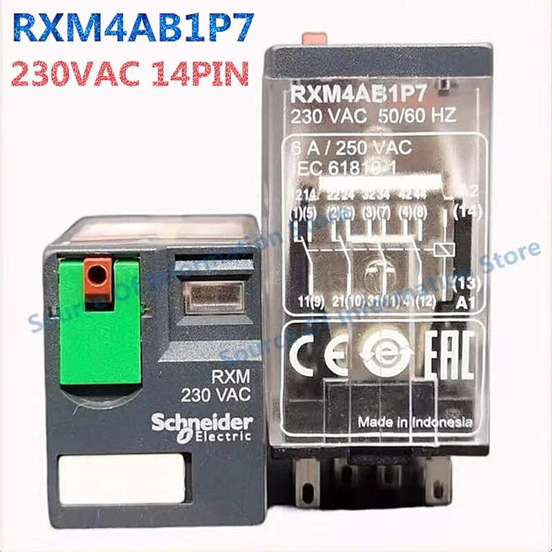 Реле RXM4AB1P7 230В 14-контактное