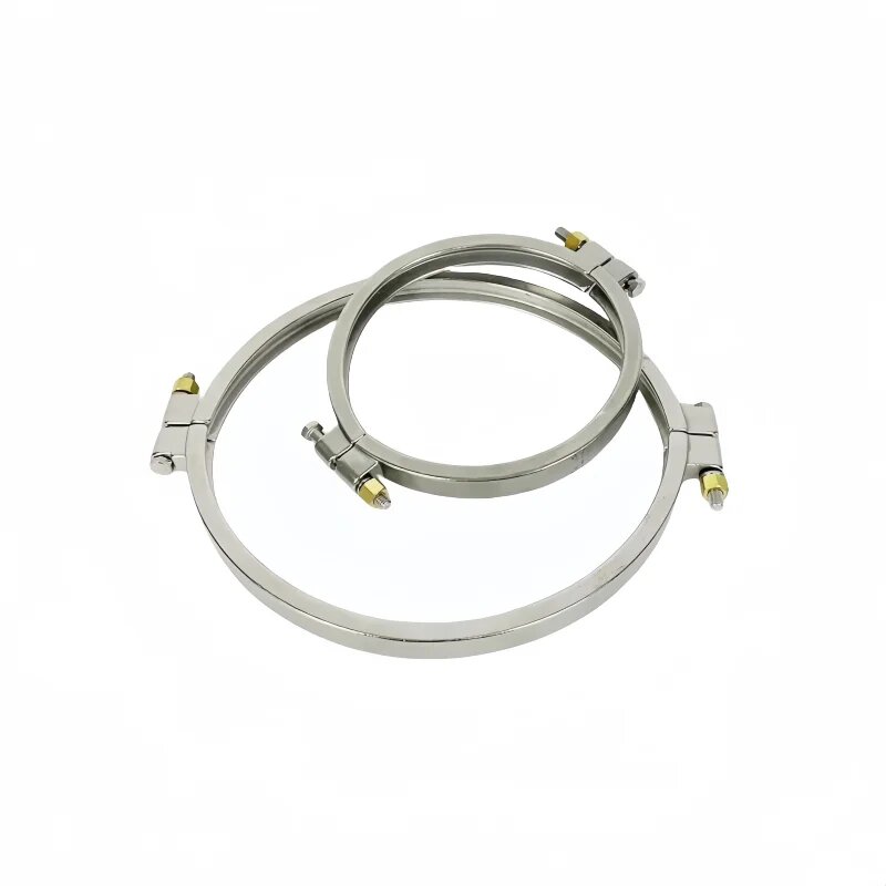 Санитарный зажим Tri Clamp Clover из нержавеющей стали 304 8 дюймов