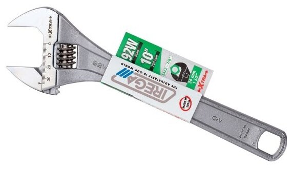 Ключ разводной Irega NO.92W/CE-12", раскрытие 39мм