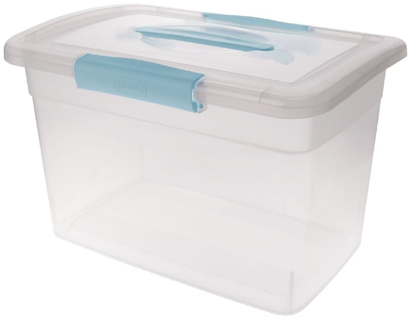 Ящик д/хранения 14л 37х27,4х22,2см с защелк, ручк."Keeplex vision" (6) BQ2525НБСПР/KL252511999