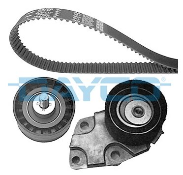 KTB559 DAYCO Ремень ГРМ [127 зуб, 25,4mm] + 2 ролика Dayco арт. KTB559