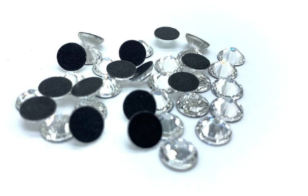 Стразы термоклеевые SS-40 (7.8-8.0 мм) цв. CRYSTAL упак.144 шт.