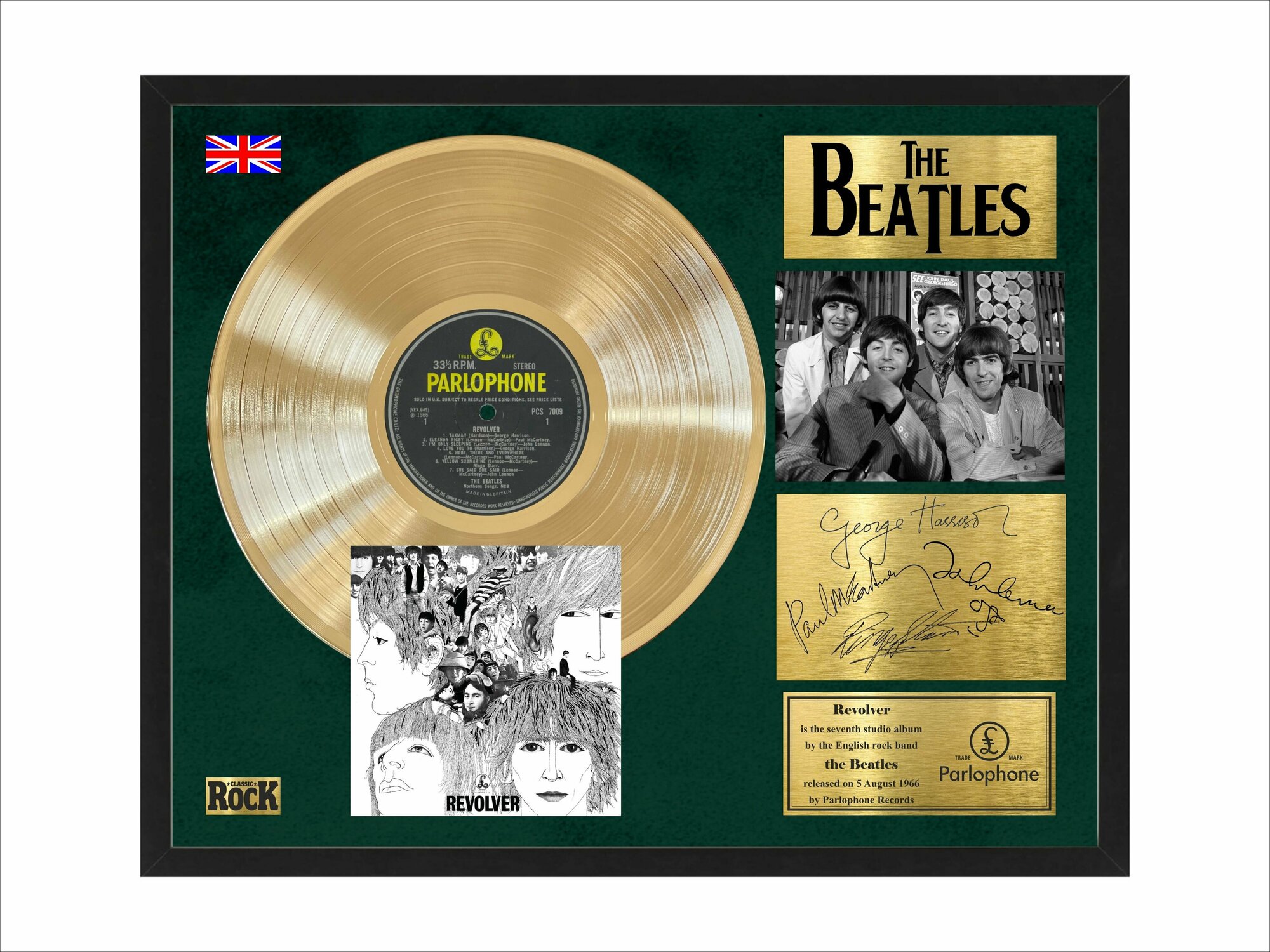 The Beatles Revolver картина с винилом