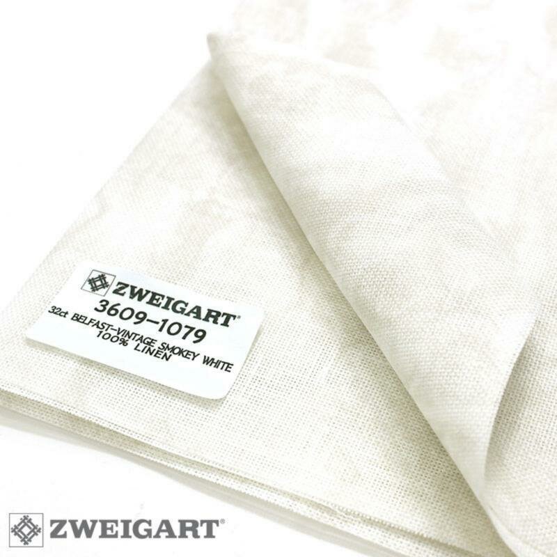 Канва для вышивания Zweigart 3609/1079 Belfast 32 (36х46см) мрамор песчаный