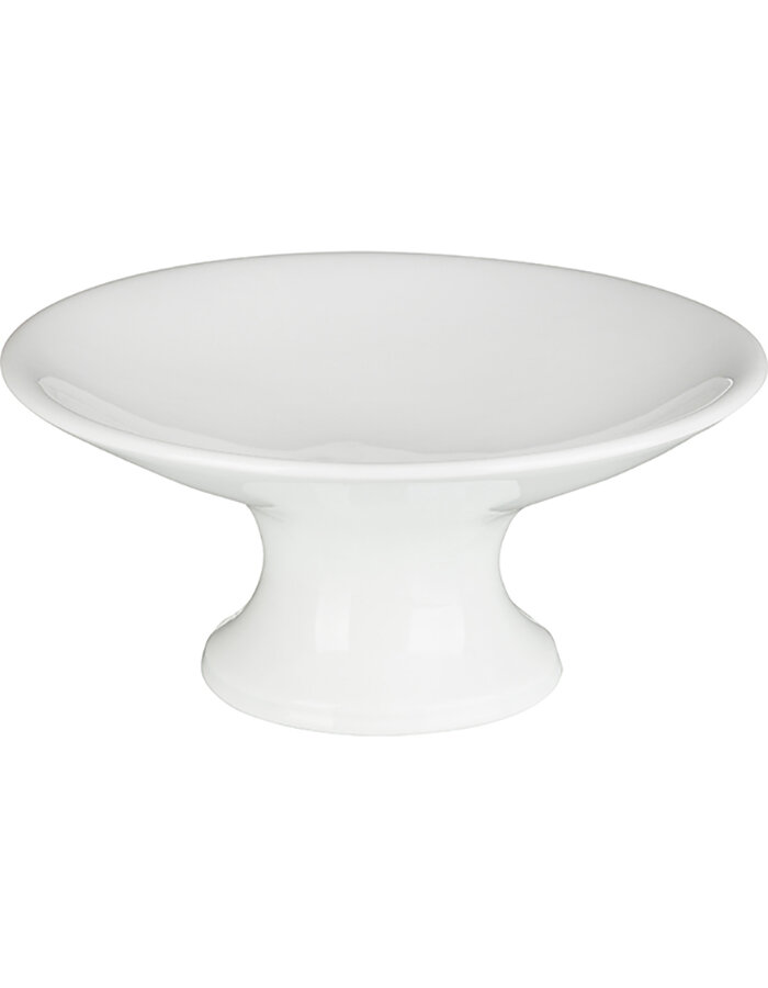 Ваза для фруктов Башкирскии фарфор серия Белая, фарфоровая, 21 см