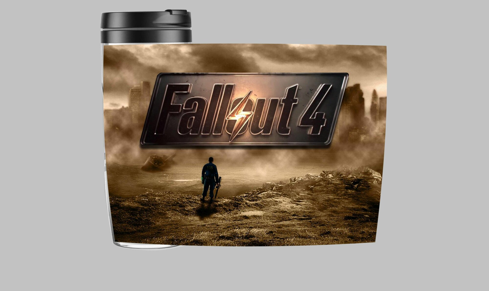 Термостакан с принтом "Fallout", Фоллаут