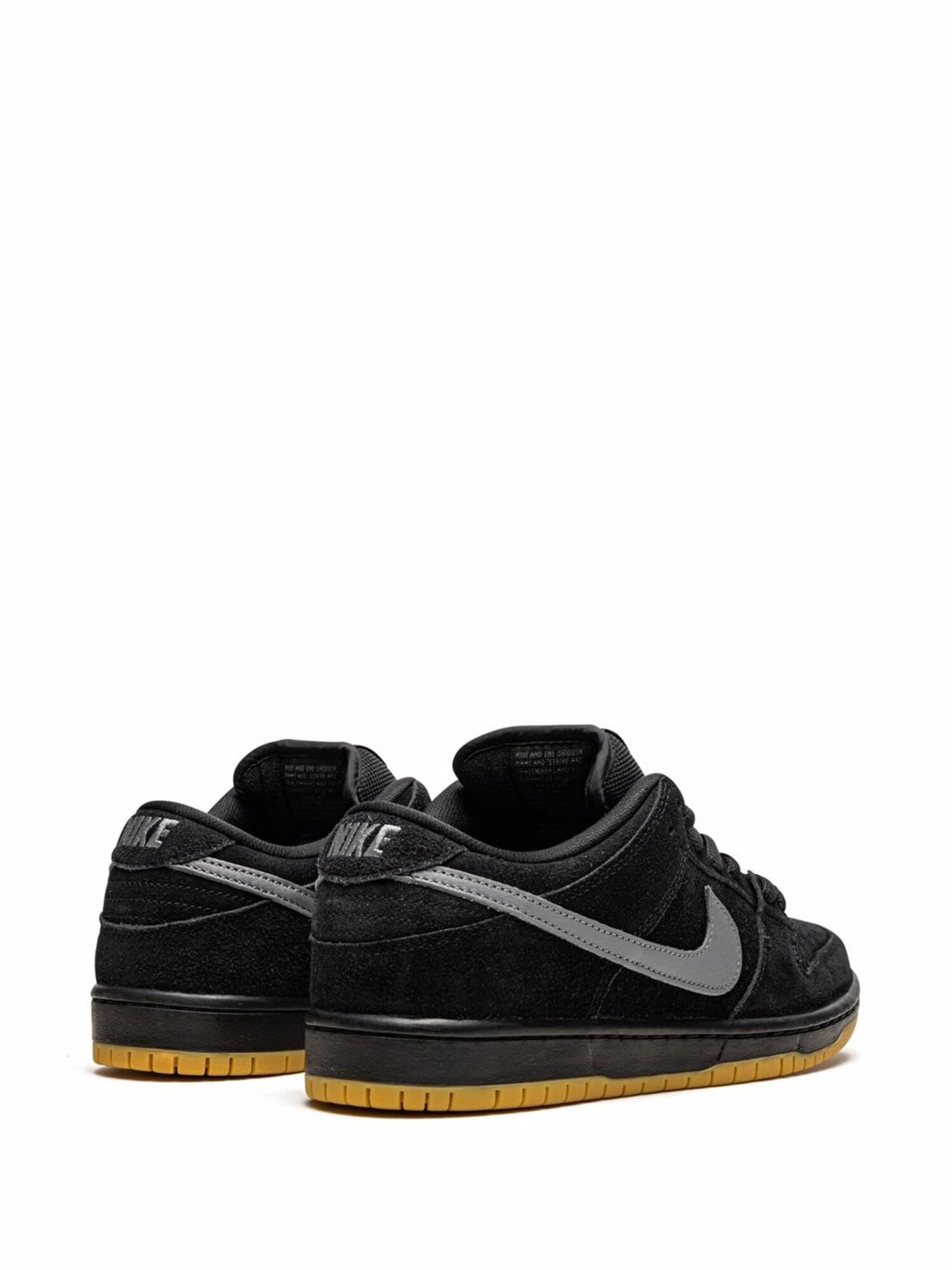Кроссовки NIKE SB Dunk Low Pro, размер 12 US, черный — фото 1
