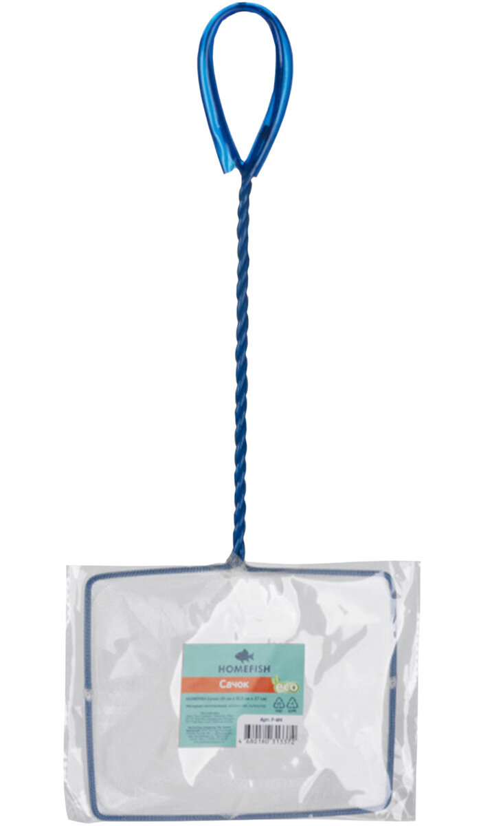 Сачок аквариумный Homefish 15 х 12,5 х 27 см (1 шт)