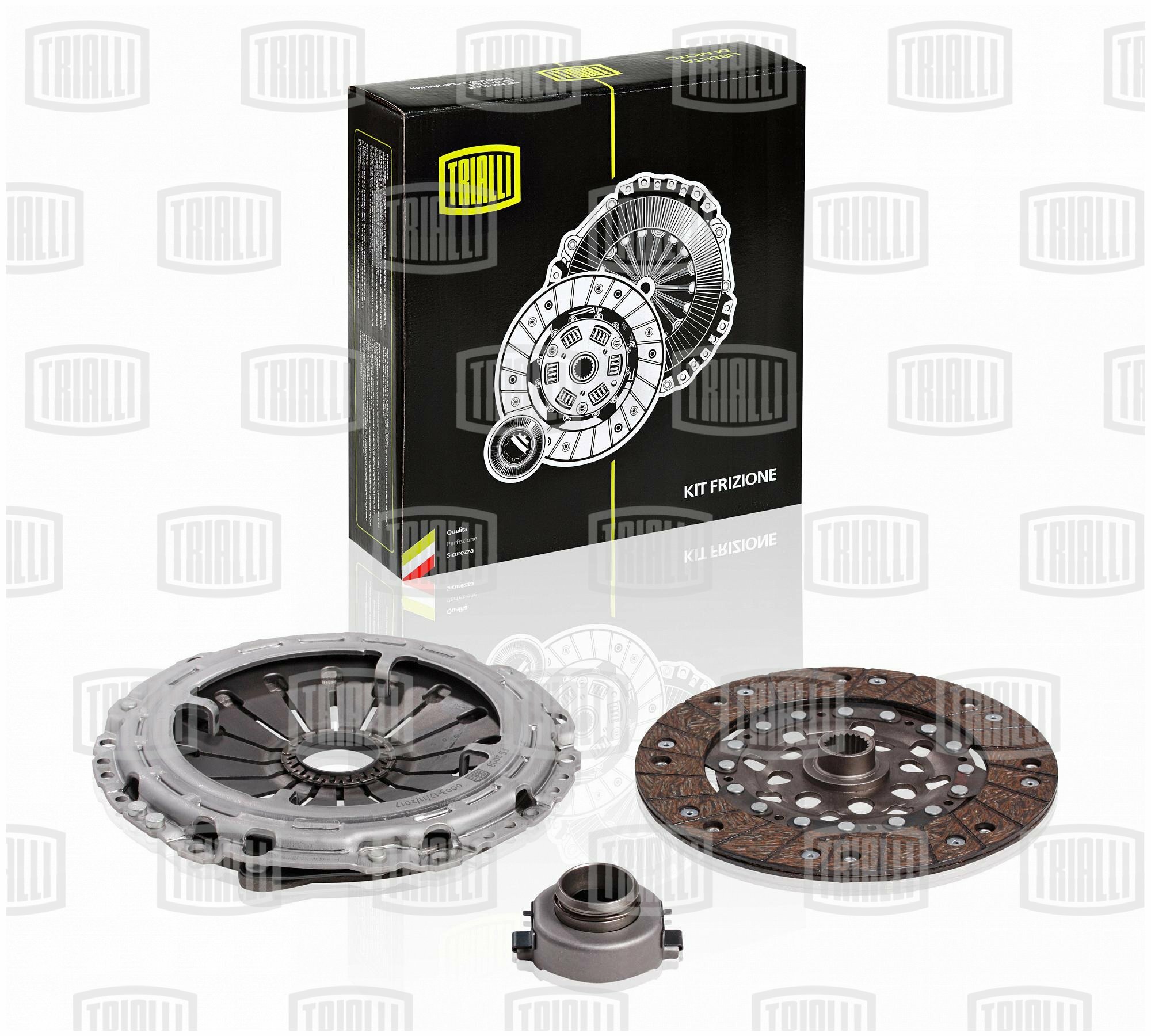 Сцепление в сборе (кмпл.) для а м Citroen C5 (01-) 2.0HDi () Trialli FR 2008