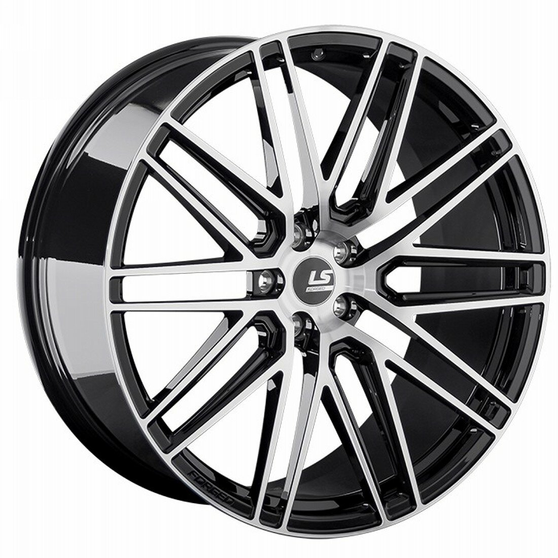 Колесный диск LS Forged LS FG12 10x22 5x112 ET55 66,6 BKF кованый для автомобиля
