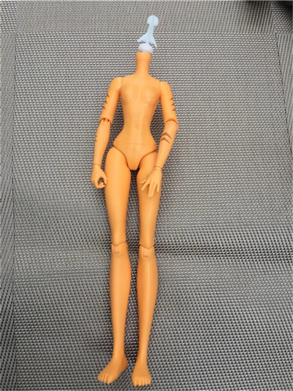 Кукольное тело 1/6 16 суставов пластик Оранжевый, 17