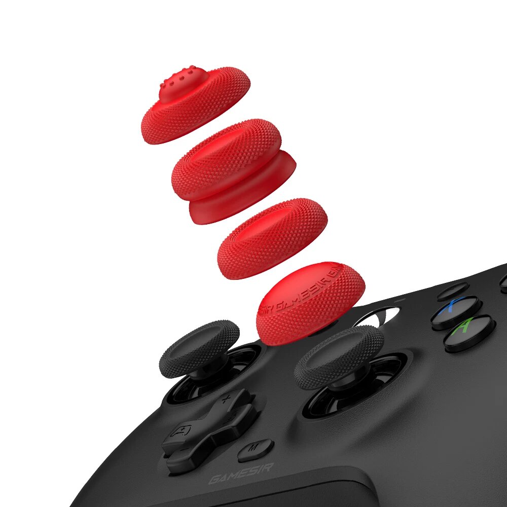 Наконечники для джойстиков GameSir G7, Red caps