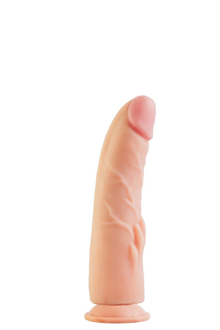 Фаллоимитатор на присоске из неоскин - 23 см
