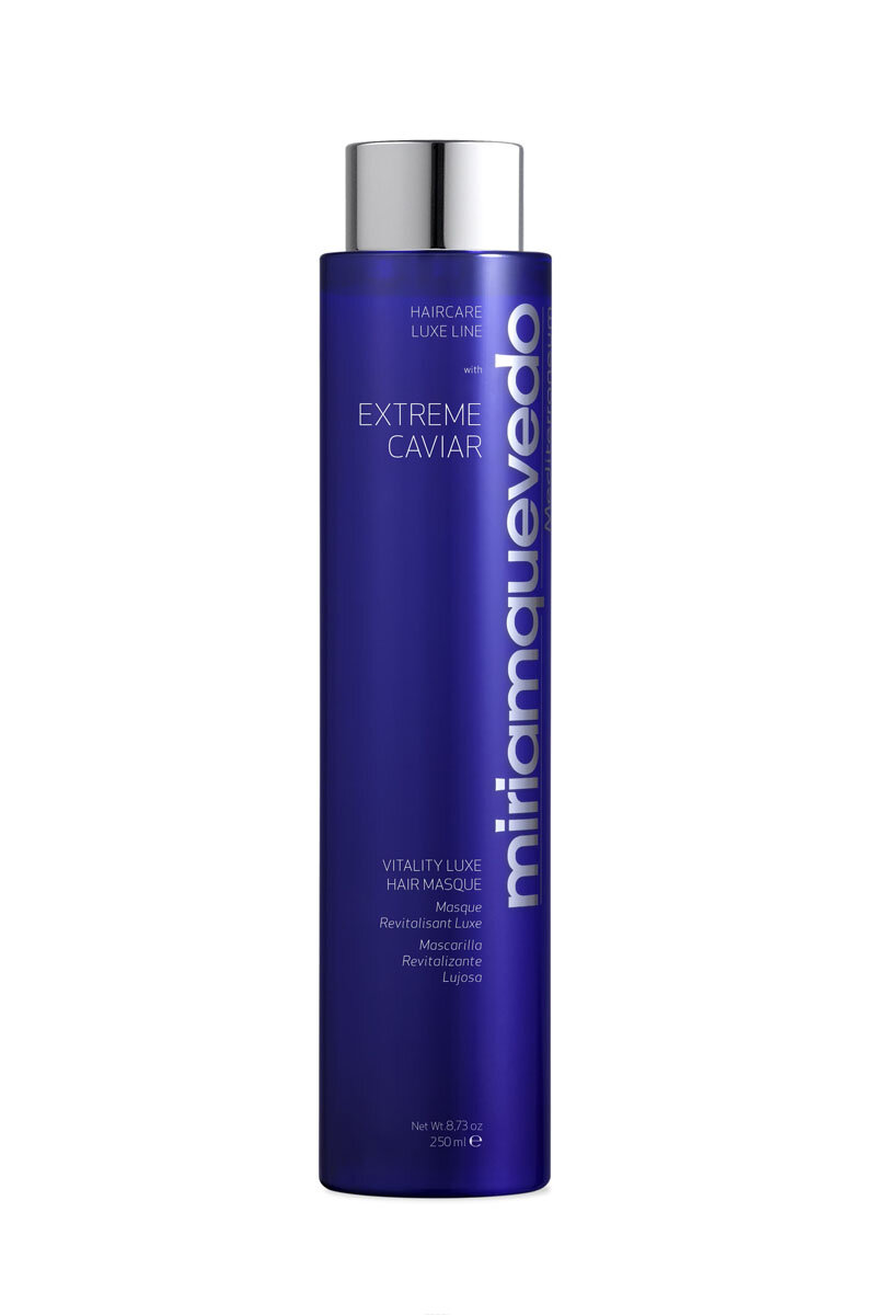 Оживляющая маска для волос с экстрактом черной икры Miriam Quevedo Extreme Caviar Vitality Luxe Hair Masque 250 мл