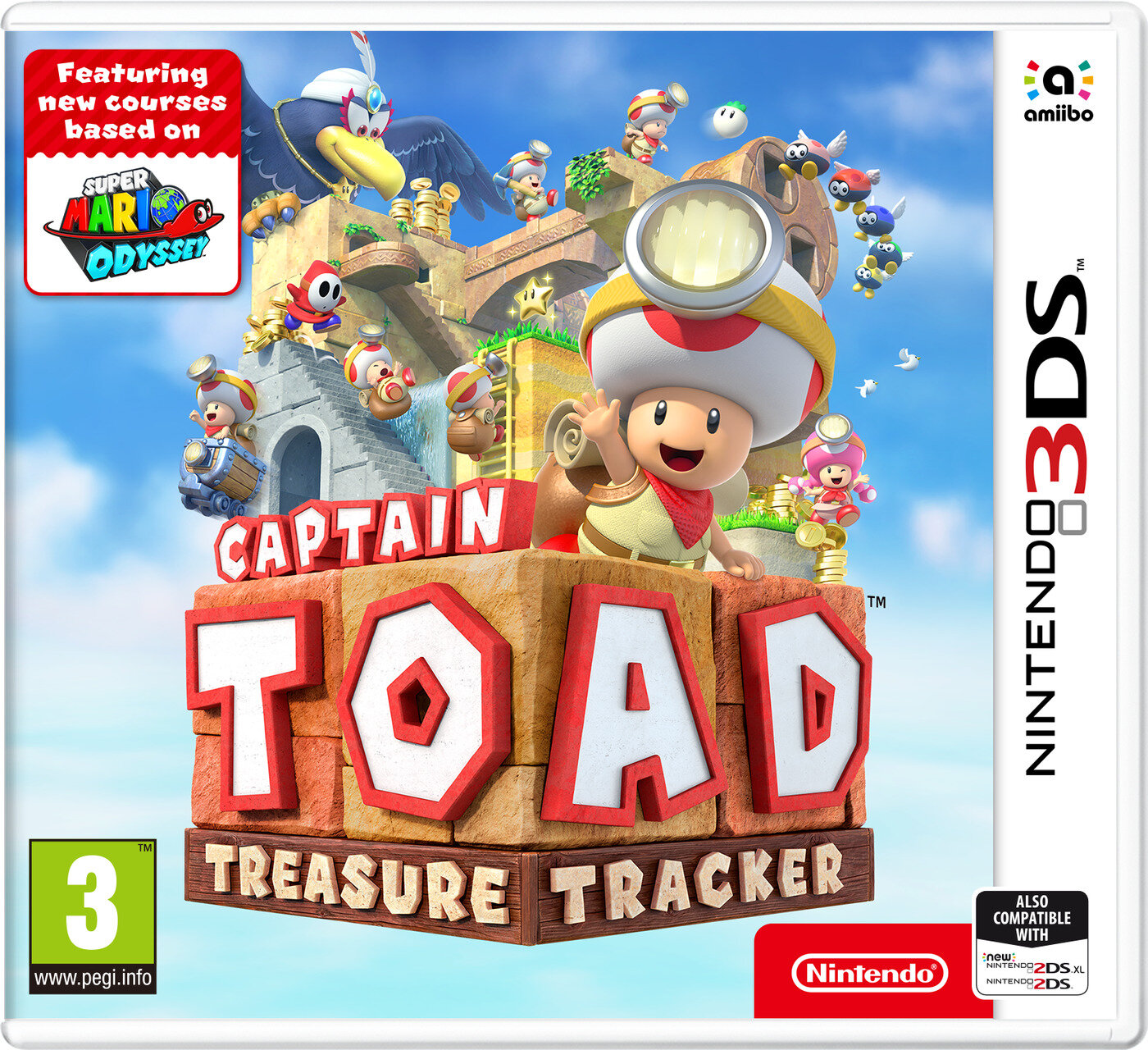 Игра Captain Toad: Treasure Tracker (английская версия) для Nintendo 3DS