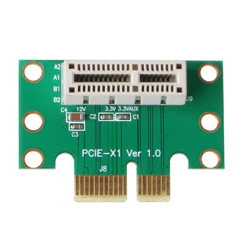 PCI Express X1 адаптер переходная карта PCIE X1 в X1 слот конвертер карта 90 градусов