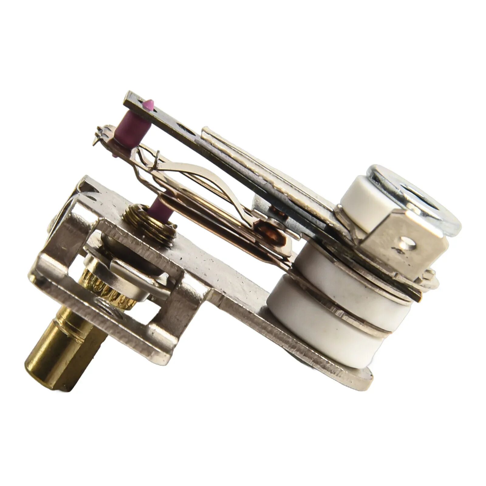 Регулируемый переключатель температуры, биметаллический термостат с подогревом KST220 для электрических обогревателей, электрические утюги, рисоварки, духовки