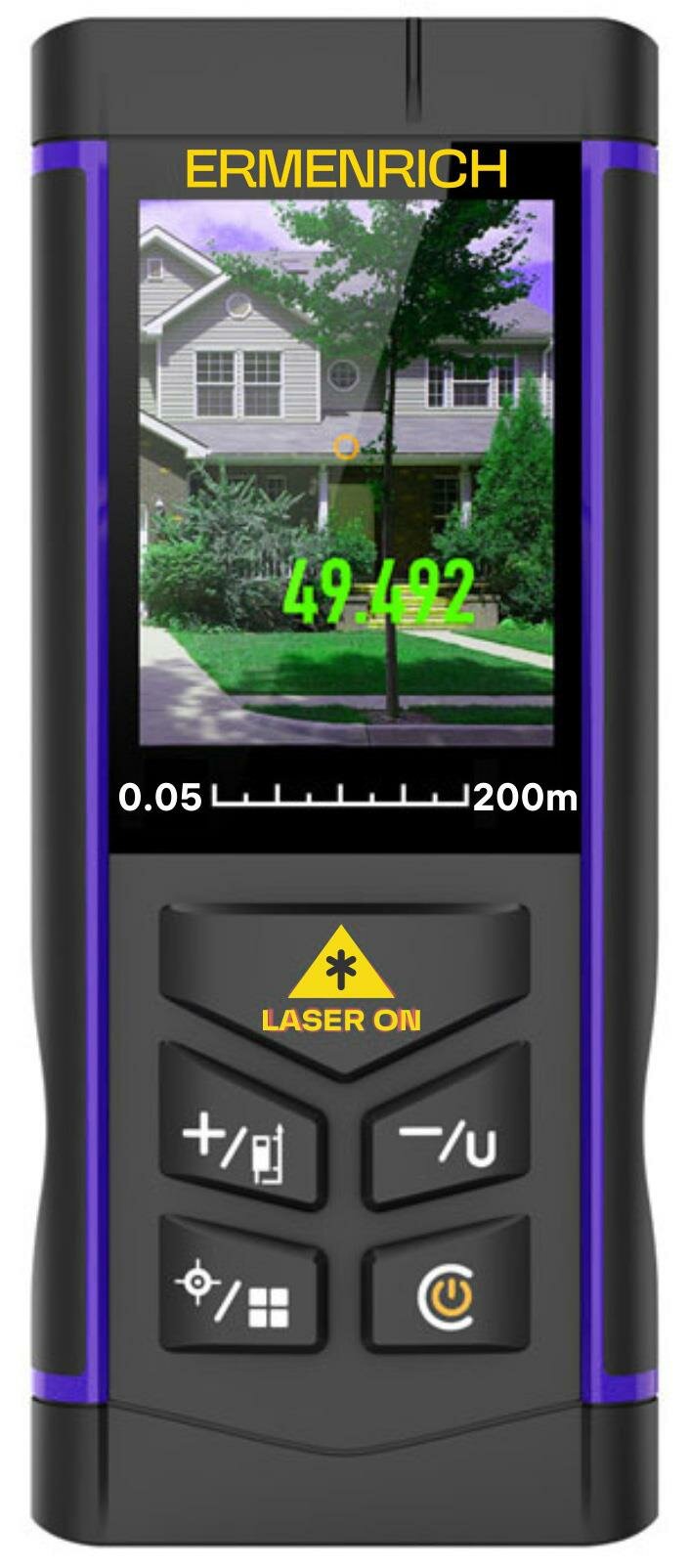 Дальномер Оптический Ermenrich Lr200, С Камерой