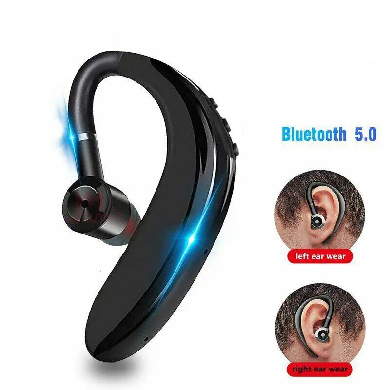 Беспроводные спортивные наушники Bluetooth для iPhone и Samsung Black