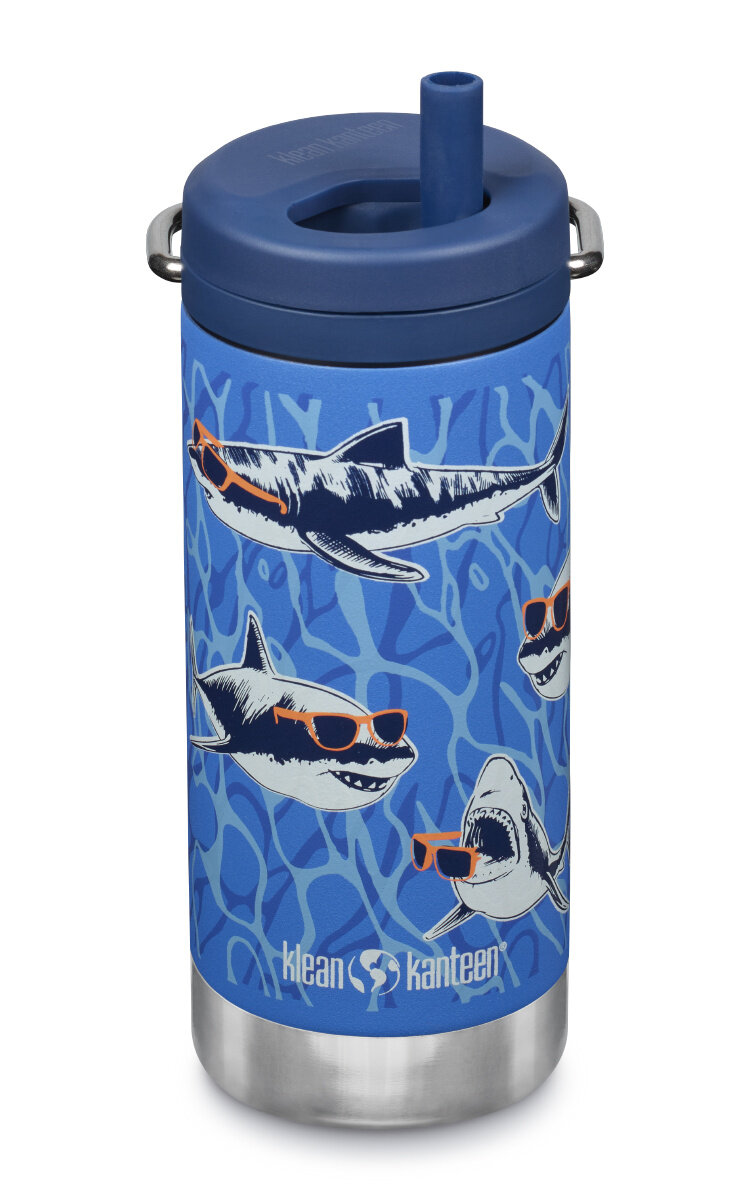 Термокружка Klean Kanteen TKWide Twist Cap 12oz (355 мл) Sharks in Shades