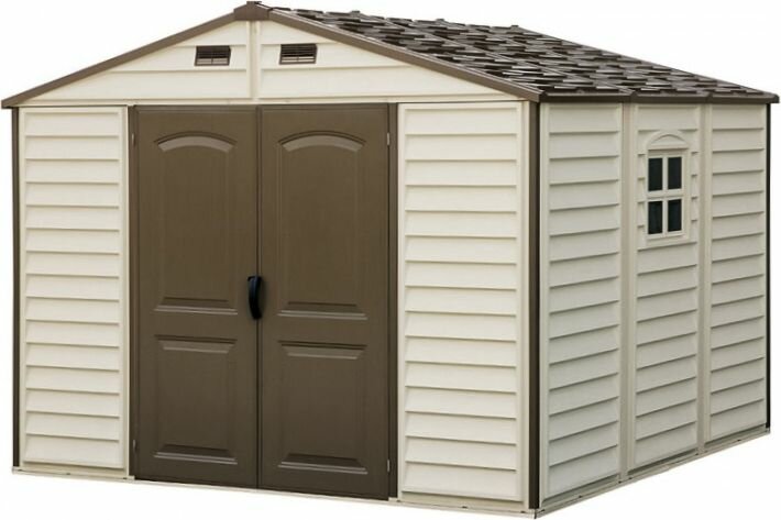 Пластиковый сарай DURAMAX WOODSIDE
