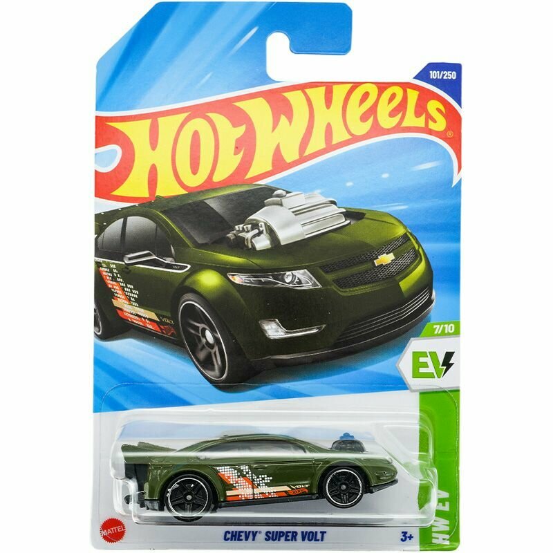 Машинка Mattel Hot Wheels 2025 C4982-Chevy Super Volt