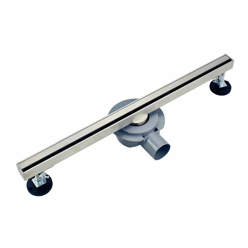 Душевой трап 90 см Wonzon&Woghand WW-65409M-BR, Брашированный никель