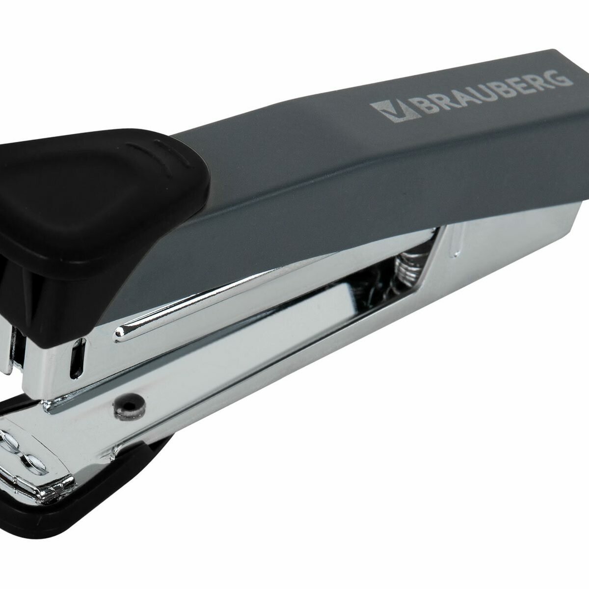 Степлер Brauberg Universal GT, №10, до 16 листов, с антистеплером, металл, черный (272750), 12шт.