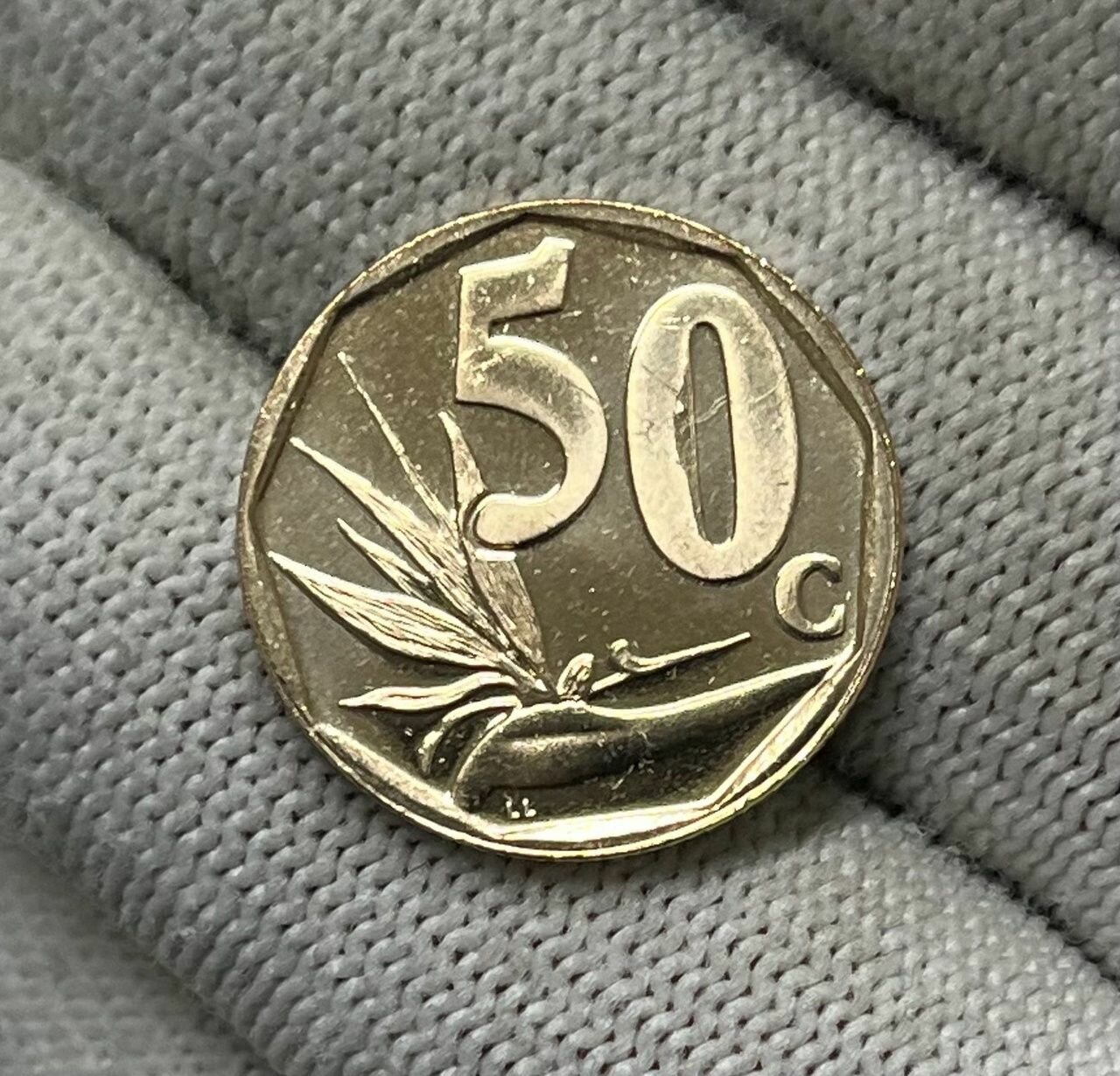 ЮАР 50 центов 2020 года UNC