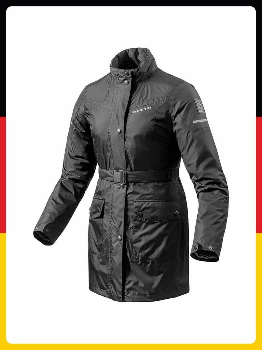 Мотокуртка Revit Topaz H2o, Черный, S
