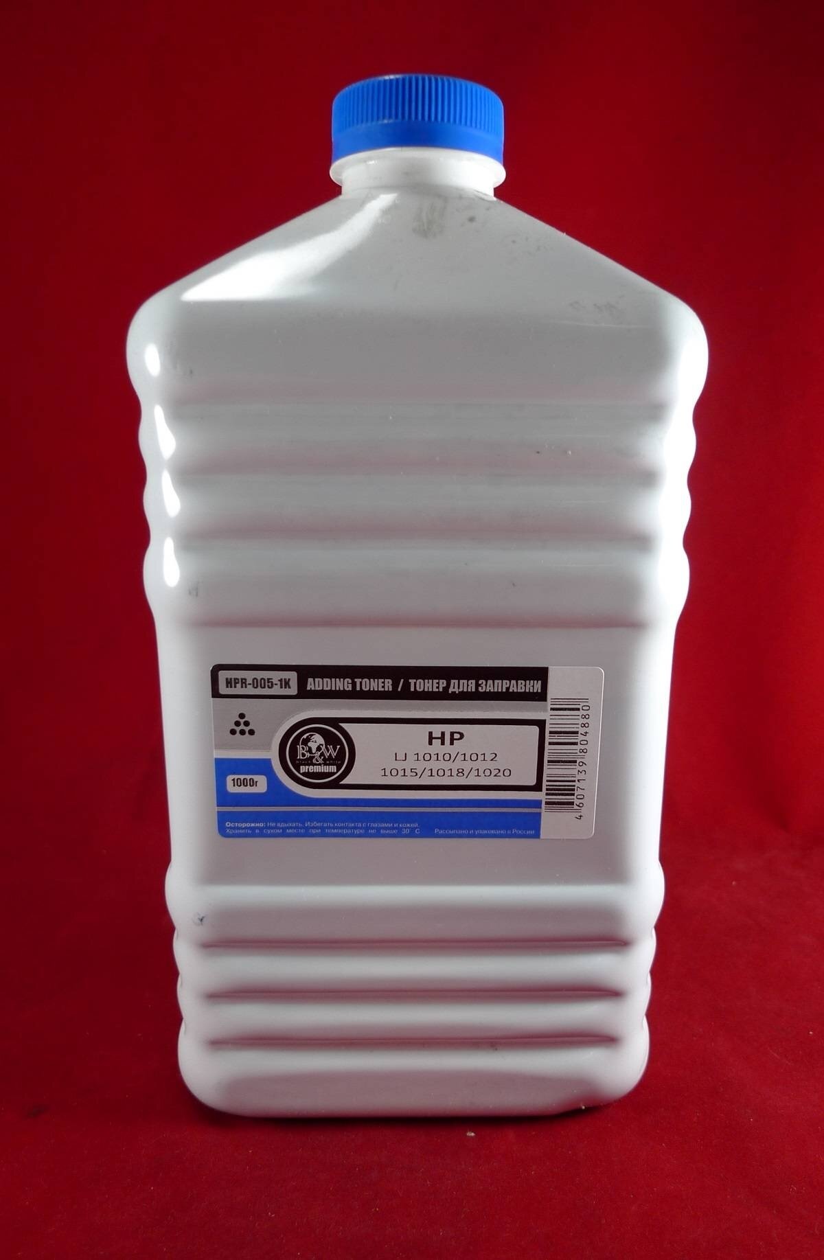 Тонер HP LJ 1010/1015/1020/1100/1160/1200/1320/2100/2300/2410/3100/4000/5000/5L/6L/8100/9000 (кан, 1кг.) B&W Premium фас России