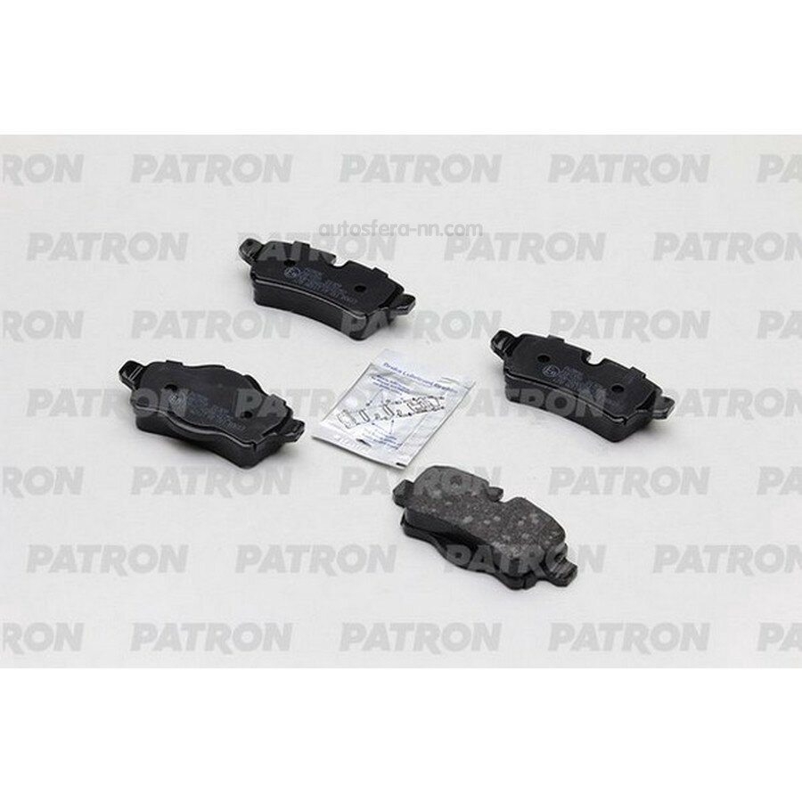 PATRON PBP1559 Колодки тормозные дисковые MINI: MINI Cooper/Cooper D/Cooper S/John Cooper Works/One 06-, MINI CLUBM